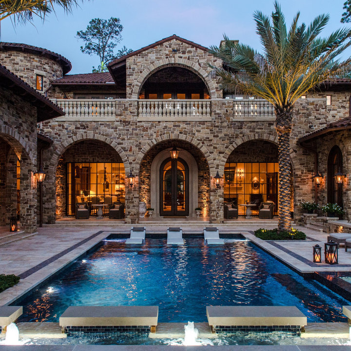 75 Mediterranean Pool Ideas You'll Love - October, 2025 | Houzz