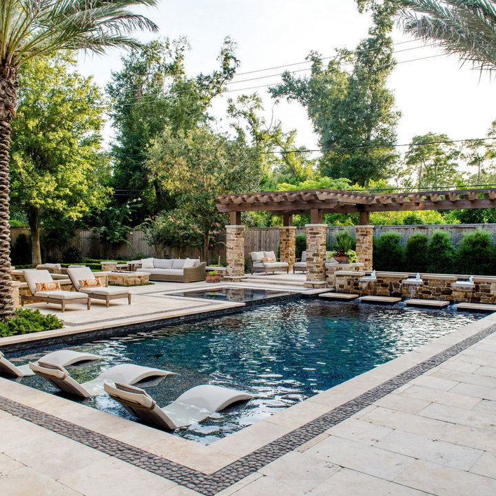 75 Mediterranean Pool Ideas You'll Love - October, 2024 | Houzz