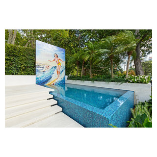 Mid Century Hawaiian Style - Tropical - Pool - Melbourne - by GHLD | Houzz