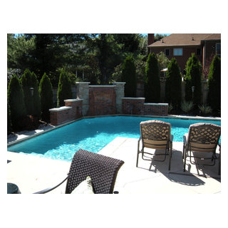 Minimum Space/Maximum Impact - Traditional - Pool - Other - by Taylor ...