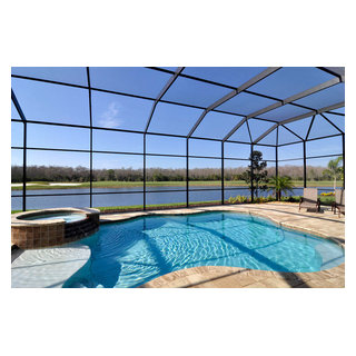 Mirabella - Traditional - Pool - Miami - by Harbourside Custom Homes ...