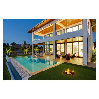 Modern Beach Bungalow - Exotique - Piscine - Tampa - par BW Saba | Houzz