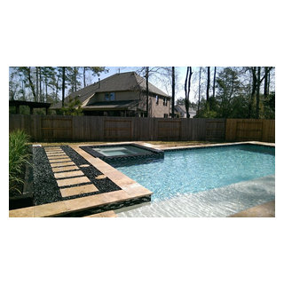 Modern-Contemporary Pool 1 - Contemporary - Pool - Houston - by Innova ...