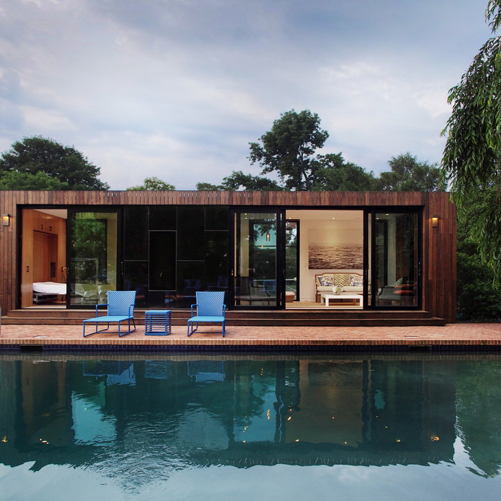 75 Modern Pool House Ideas You'll Love - October, 2025 | Houzz
