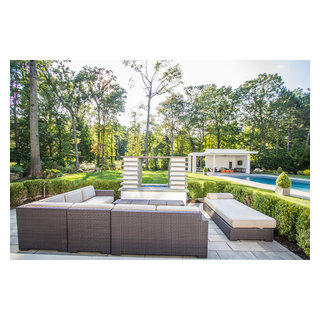 Modern Pool House - Modern - Pool - New York - by Stonewater ...