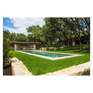 Modern Pool Retreat - Modern - Pool - Austin - by Vernon Wentz | Houzz
