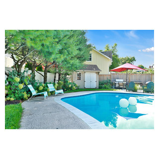 Modern Poolscape - Contemporary - Pool - New York - by Green Jay ...