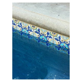 Molino Deco - Mediterranean - Pool - Los Angeles - by Decorative Pool ...
