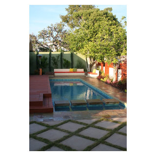 Mondrian Inspired - Modern - Pool - Los Angeles - by Studio H2O | Houzz