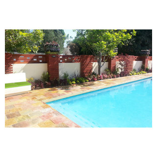 Mondrian Inspired - Modern - Pool - Los Angeles - by Studio H2O | Houzz