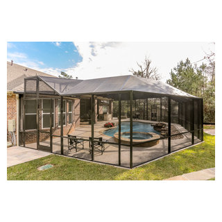 Montgomery county Texas Screen Pool Enclosure - Piscine - Houston - par ...