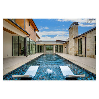 MOSS FARMS - Contemporary - Pool - Dallas - by Atwood Custom Homes | Houzz