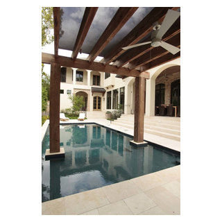 Mulberry Residence - Transitional - Pool - Houston - by Hollenbeck ...