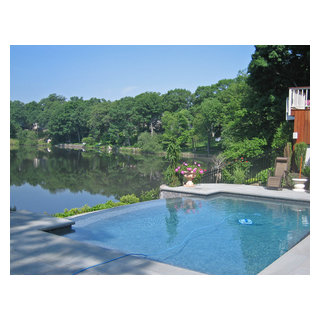 mystic lake pool - Mediterranean - Pool - Boston - by User | Houzz