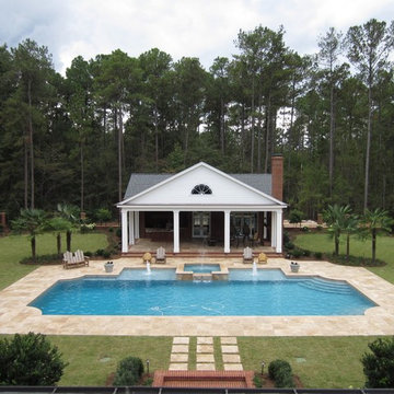 Pebble Sheen Aqua Blue - Photos & Ideas | Houzz