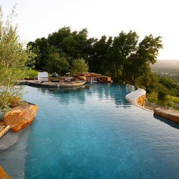 75 Infinity Pool Fountain Ideas You'll Love - July, 2022 | Houzz