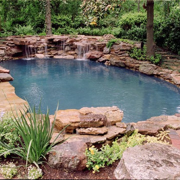 Sloping Hill Pool Ideas - Photos & Ideas | Houzz