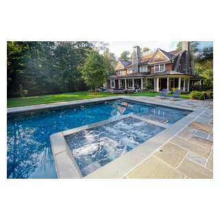 Natural Overlook - Traditional - Pool - New York - by Odd Job ...