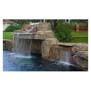 Natural Pool Design Winner - Piscine - Austin - par Ocean Quest Pools ...