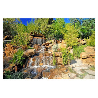 Naturalistic Pools with Grotto - Tropical - Pool - Los Angeles - by ...
