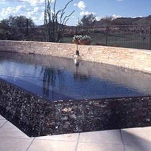 Catch Basin On Negative Edge Pool - Photos & Ideas | Houzz