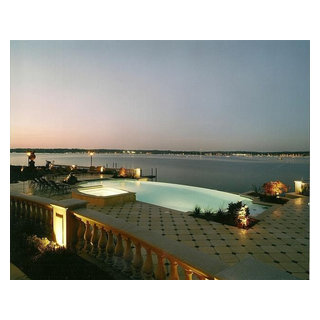Negative Edge Pool with Negative Edge Spa - Traditional - Pool - New ...