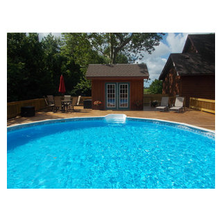 New Above Ground Doughboy Pool - Pool - Other | Houzz
