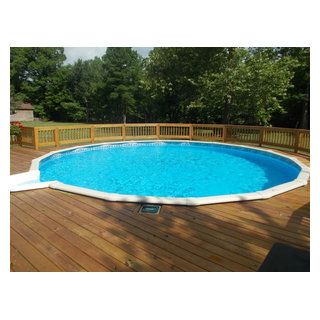 New Above Ground Doughboy Pool - Pool - Other | Houzz