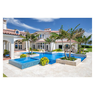 New Custom Luxury Swimming Pool in Stuart, Florida - Modern - Pool ...