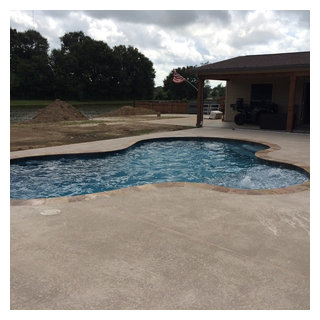 New Gunite Swimming Pool - Contemporary - Pool - New Orleans - by ...