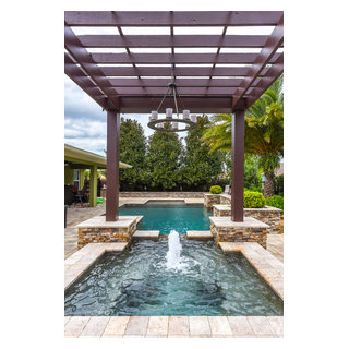 New Home Build Pool - Modern - Pool - Orlando - by Pools By Bradley | Houzz