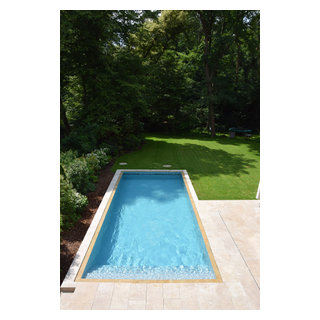 NIVEKO Polystone Überlaufbecken Advance 10,00 x 4,00 x 1,50 m in grau mit Naturs - Méditerranéen ...