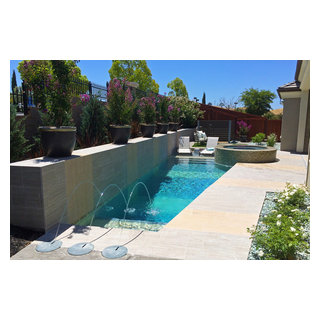 NoCal Model Home Gallery - Contemporary - Pool - Phoenix - by BLACKHAūS ...