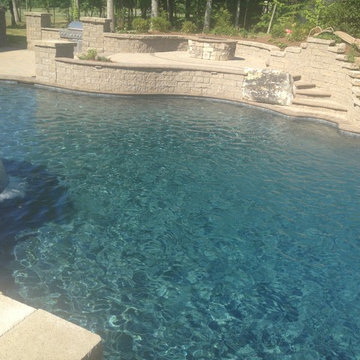 Ocean Blue Pebble Sheen - Photos & Ideas | Houzz