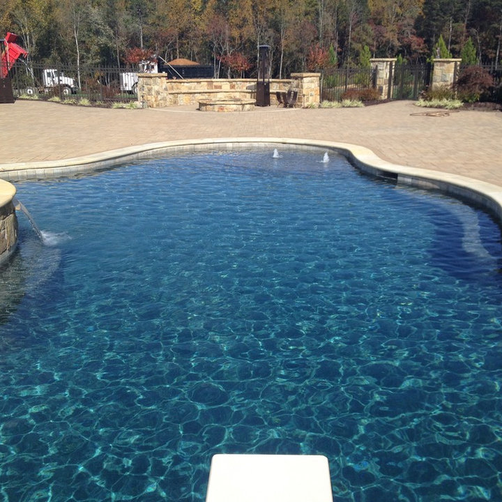 Ocean Blue Pebble Sheen - Photos & Ideas | Houzz