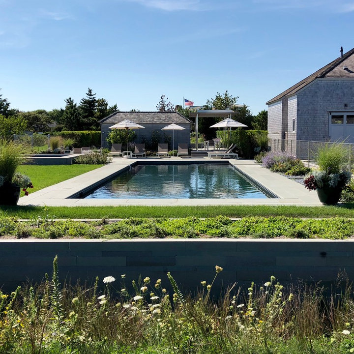 Ocean Blue Pebble Sheen - Photos & Ideas | Houzz