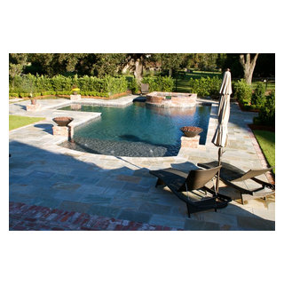Old Saint Louis Brick Coping - Traditional - Pool - New Orleans - by ...