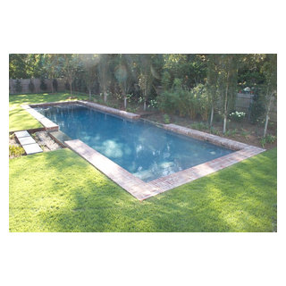 Old Saint Louis Brick Coping - Traditional - Pool - New Orleans - by ...