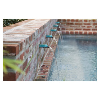 Old Saint Louis Brick Coping - Traditional - Pool - New Orleans - by ...