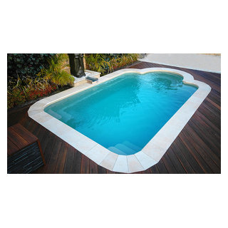 One Piece Fiberglass Pools - Contemporain - Piscine - New York - par ...