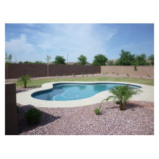 Organic Pool Form - Contemporary - Pool - Phoenix - by MTH Design Group ...