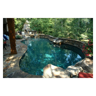 Our Pools - Mediterranean - Pool - Atlanta - by Chattahoochee Pools | Houzz