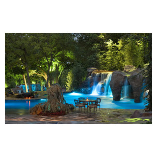 Out of the box Swimming Pool Designs - Mediterran - Pools - Oklahoma ...