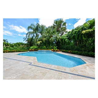 OUTDOOR KITCHENS AND POOL DESIGN - Contemporary - Pool - Miami - by ...