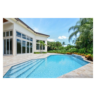 OUTDOOR KITCHENS AND POOL DESIGN - Contemporary - Pool - Miami - by ...