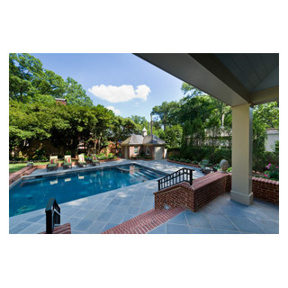 Outdoor Living: Porch with a View - Traditional - Pool - Charlotte - by ...