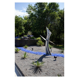 Outdoor Pool and Entertainment Area - Contemporary - Pool - Dallas - by ...