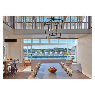 Owl Branch Poolhouse - Farmhouse - Dining Room - DC Metro - by StudioMB ...