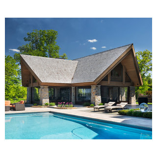 Palmer Pointe Pool House - Modern - Pool - Minneapolis - by Phantom ...