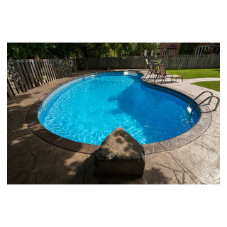Palmer Whitby Vinyl Pool Renovation - Modern - Pool - Toronto - by ...